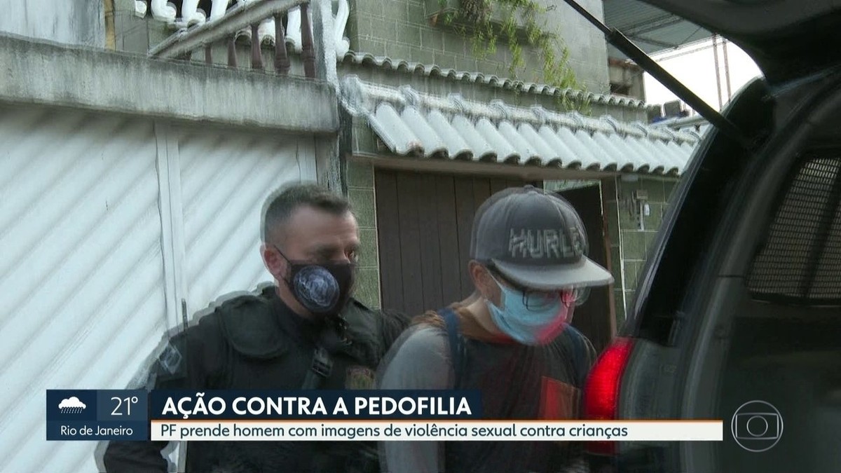 Pf Prende Homem Em Operação Contra Exploração Sexual Infantil No Rio