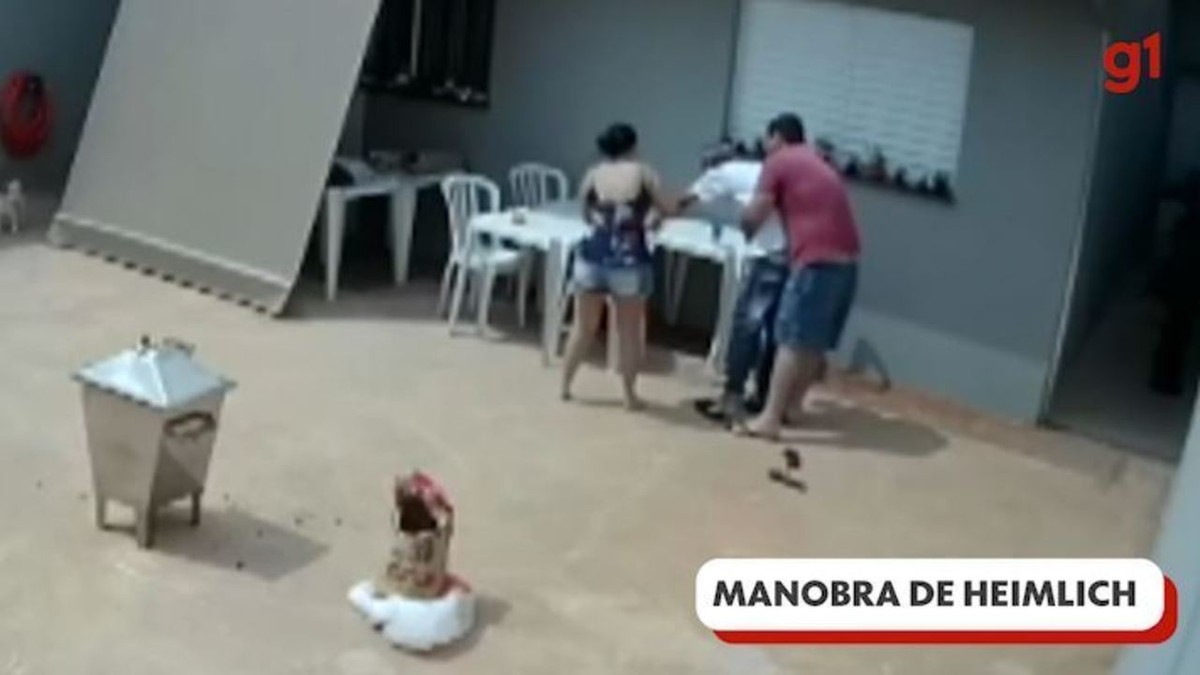 Homem salva sogro de engasgamento com pedaço de carne durante churrasco ...