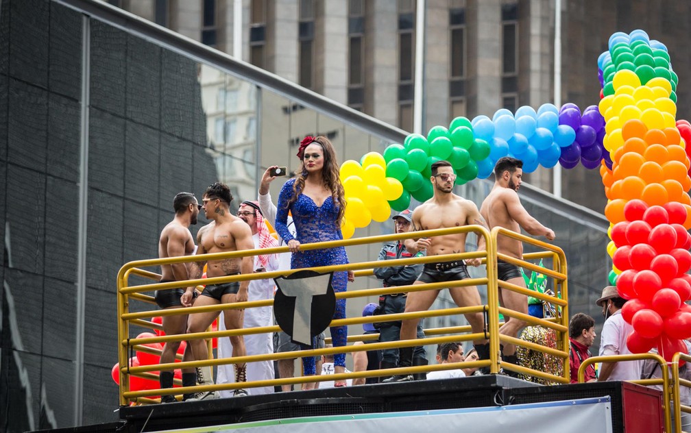 FOTOS: veja imagens da 22ª Parada LGBT de São Paulo | São Paulo | G1