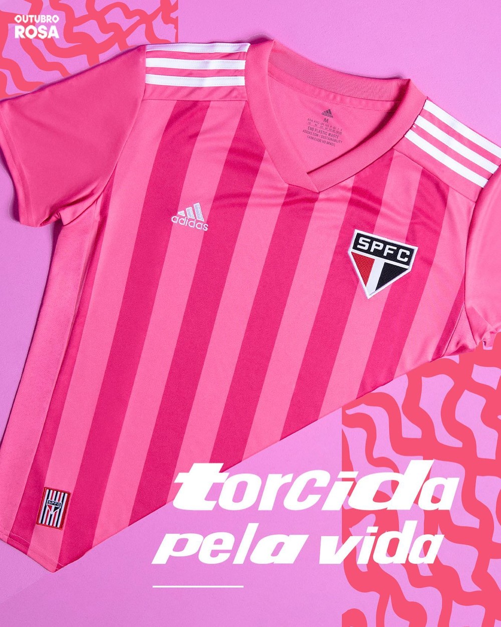 São Paulo lança camisa rosa em campanha contra o câncer de mama ...