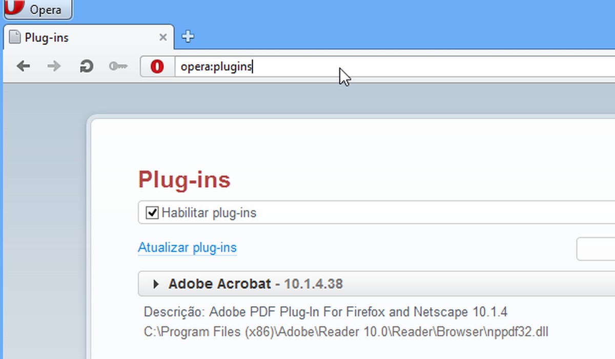 Como desativar o Java no Opera | Dicas e Tutoriais | TechTudo