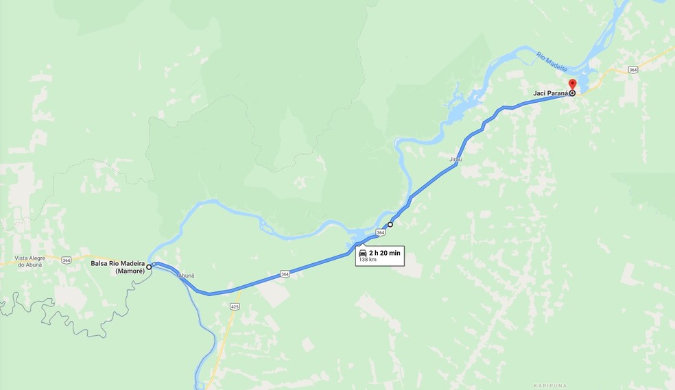 Dnit anuncia obras na BR-364, entre Jaci-Paraná e a balsa do rio ...