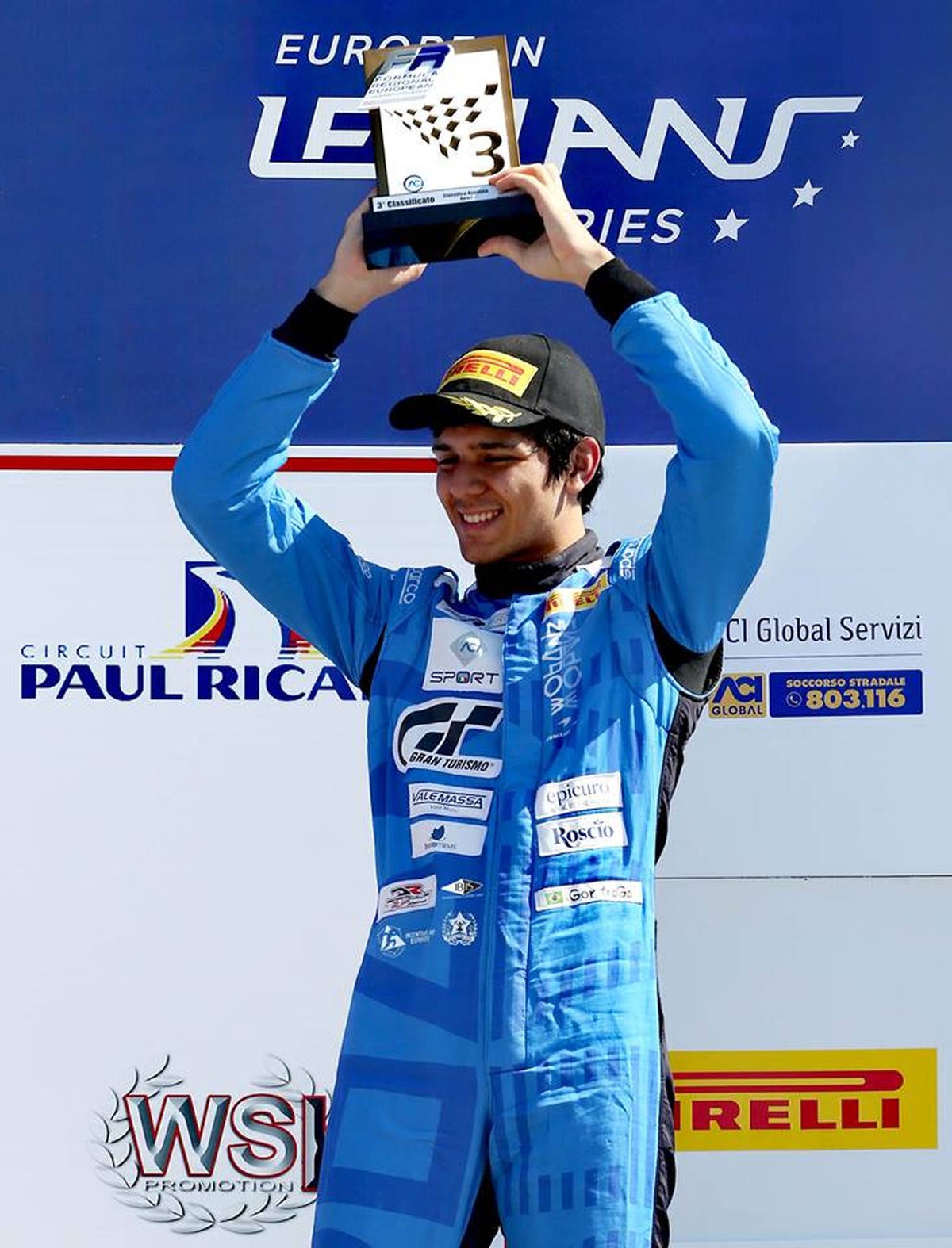 Igor Fraga estreia na Fórmula 3 Regional Europeia com direito a pódio ...