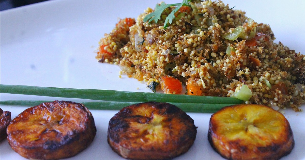 G1 - Veja como preparar a receita de farofa de piracuí com banana ...