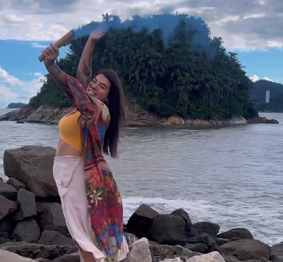 Esperando um menino, Petra Mattar revela nome de origem havaiana; video ...