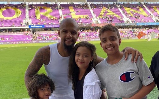 Felipe Melo aproveita isolamento para treinar com filhos: 'Foco ...