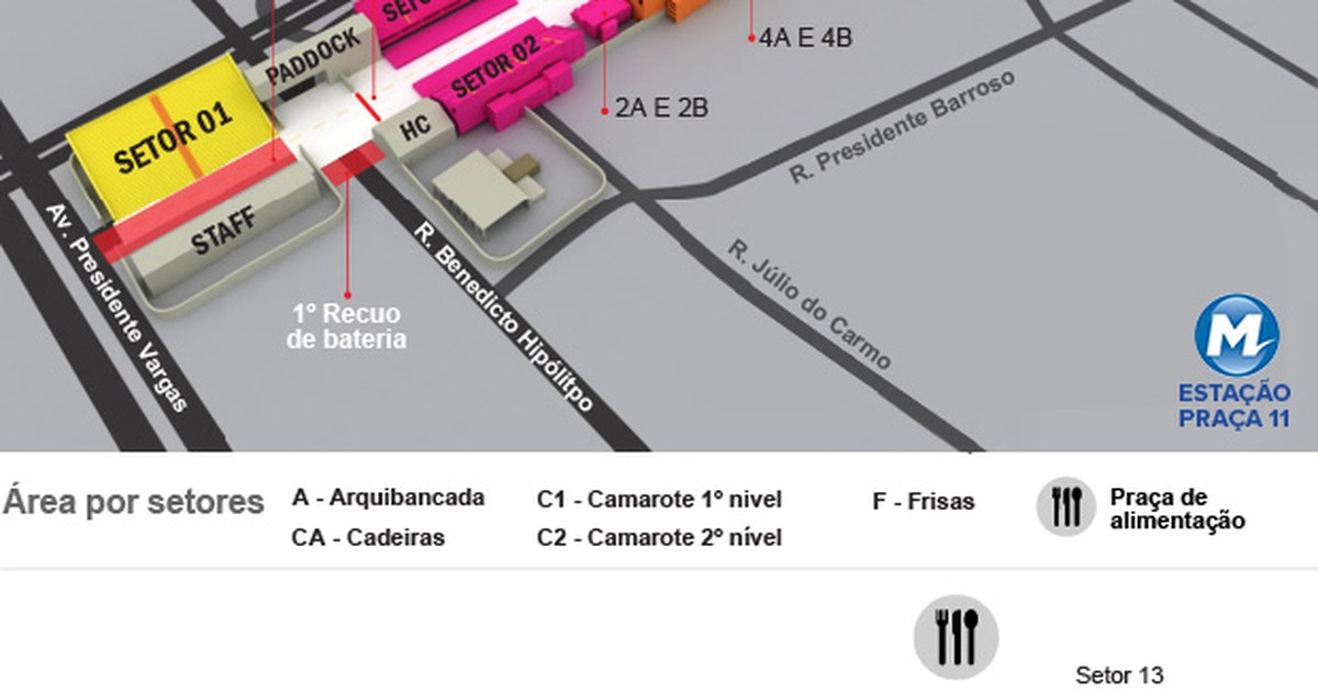 G1 - Conheça todos os setores da Passarela do Samba do Rio - notícias ...
