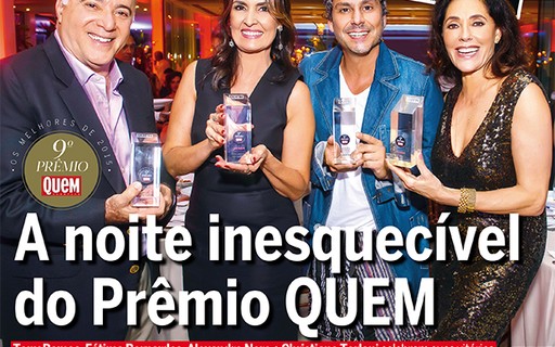Revista da semana traz tudo sobre 9º Prêmio QUEM - Quem | Prêmio QUEM 2015