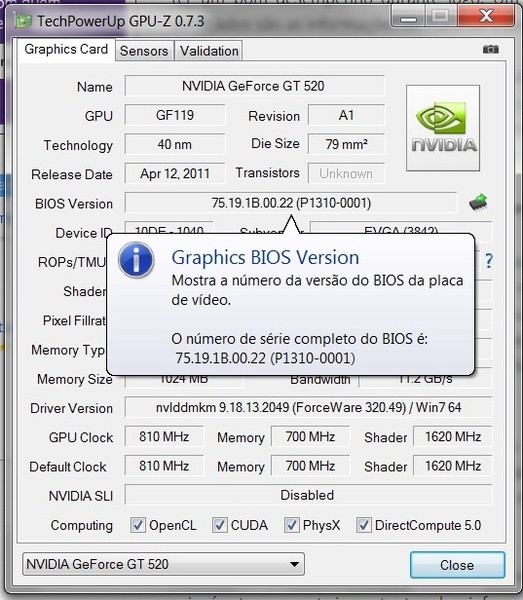 GPU-Z | Download | TechTudo