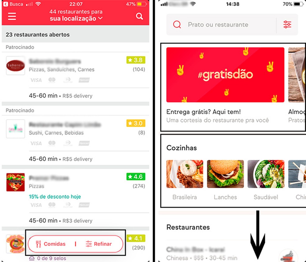 iFood ou PedidosJá: conheça as características dos apps para pedir ...