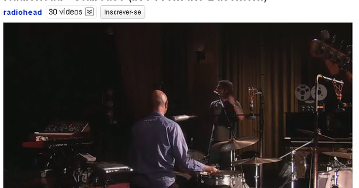G1 - Radiohead lança nova faixa, 'Staircase'; ouça - notícias em Pop & Arte