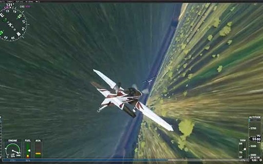 Bug no game Flight Simulator mostra buraco esquisito no Brasil - GQ ...