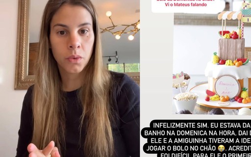 Shantal revela imprevisto durante aniversário de um ano da caçula ...