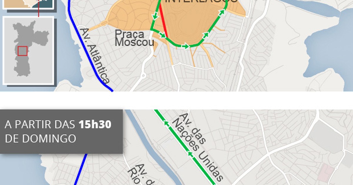 G1 - Saiba como chegar a Interlagos para os treinos e corrida do GP ...