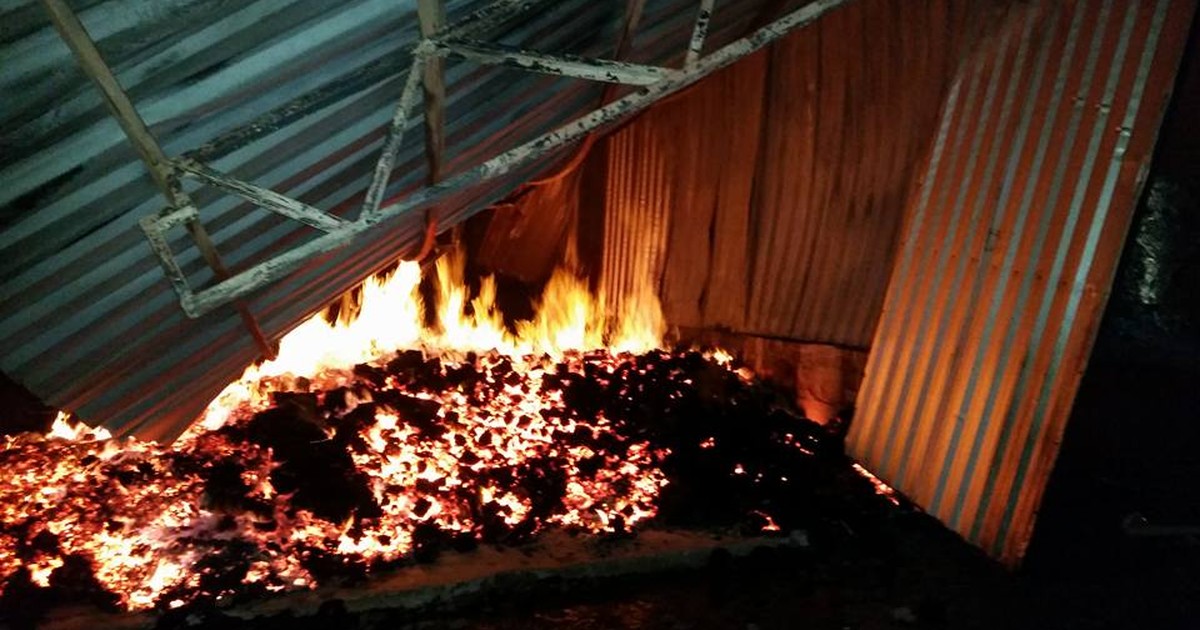 G1 - Incêndio atinge fábrica investigada na operação Leite Compensado ...