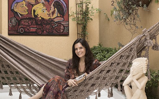 Porto seguro: Helena Ranaldi mostra onde se refugia quando precisa ...