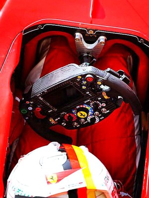 Eva no cockpit de Vettel | Blog Voando Baixo | Globoesporte.com