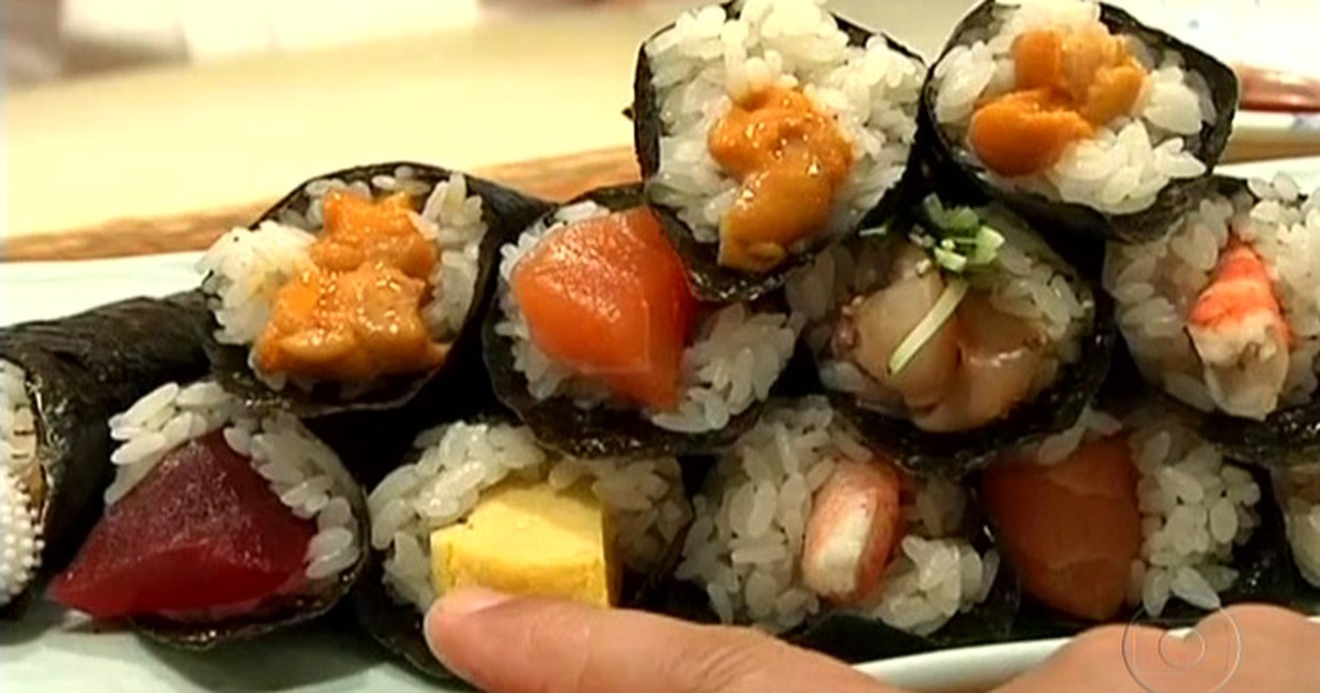 Jornal Hoje - Temaki é considerado fast food no Japão e faz sucesso ...