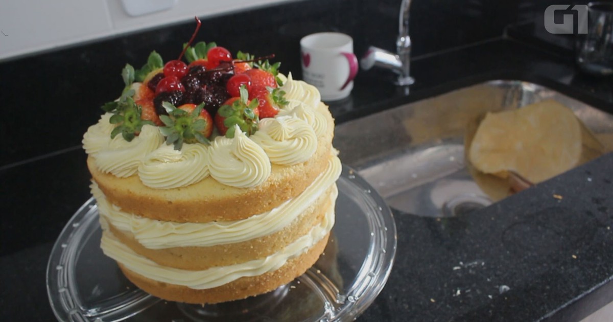 G1 - Bolo de frutas vermelhas tem sabor delicioso e agrada todos os ...