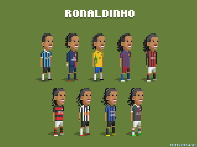 Do Grêmio ao Flu: site faz diferentes versões de Ronaldinho Gaúcho em 8 ...