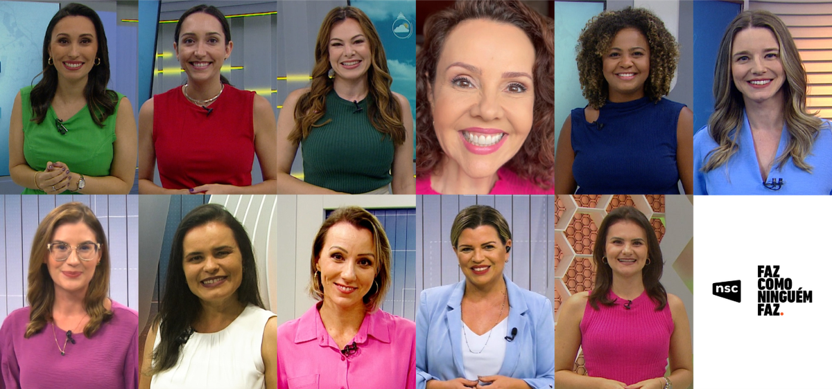 NSC TV terá bancadas exclusivamente femininas no Dia Internacional da ...