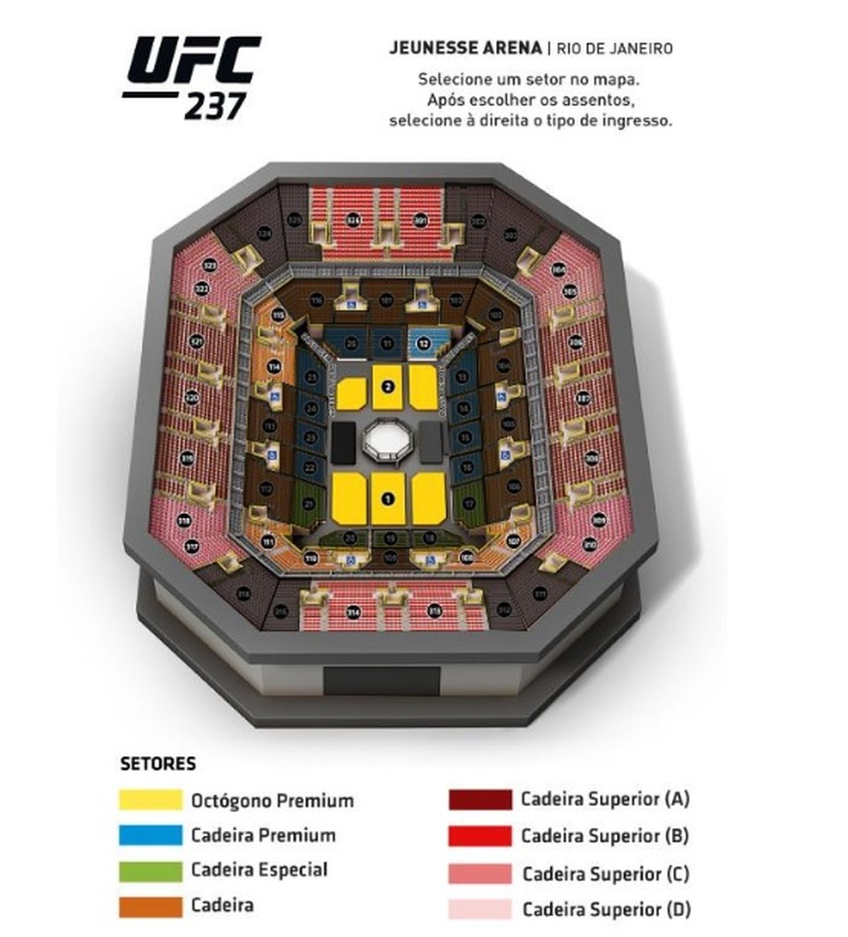 Com mais de 10 mil ingressos vendidos para o UFC Rio 10, restam menos ...
