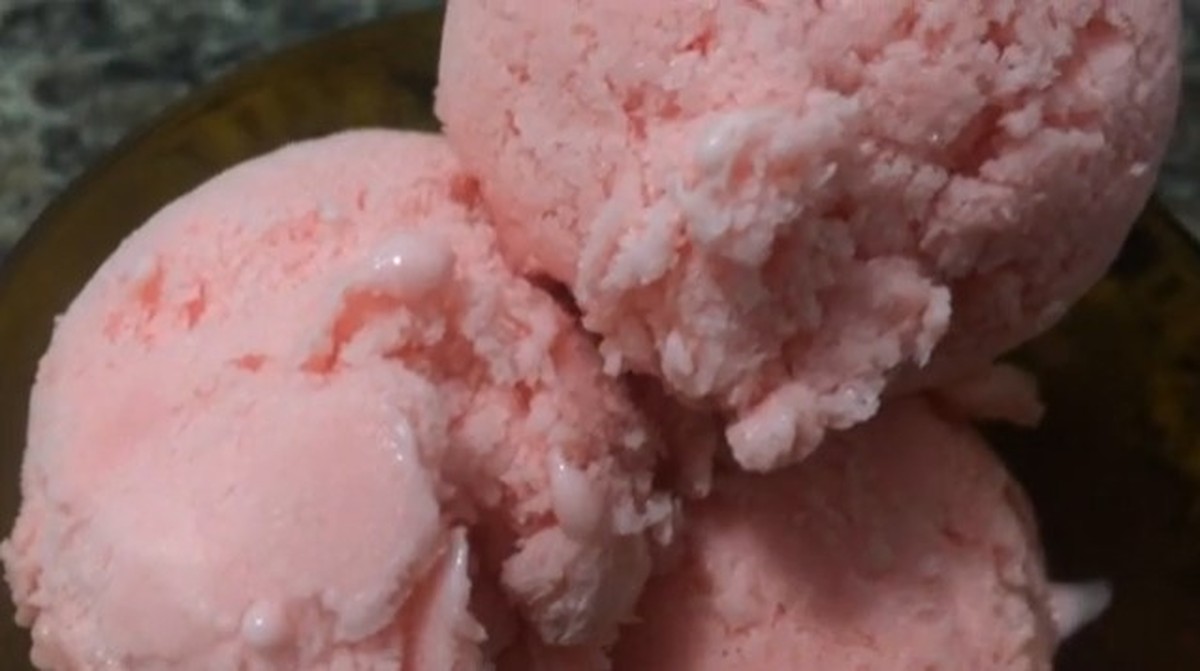 Receita simples para fazer em casa: sorvete de morango caseiro | Plug ...