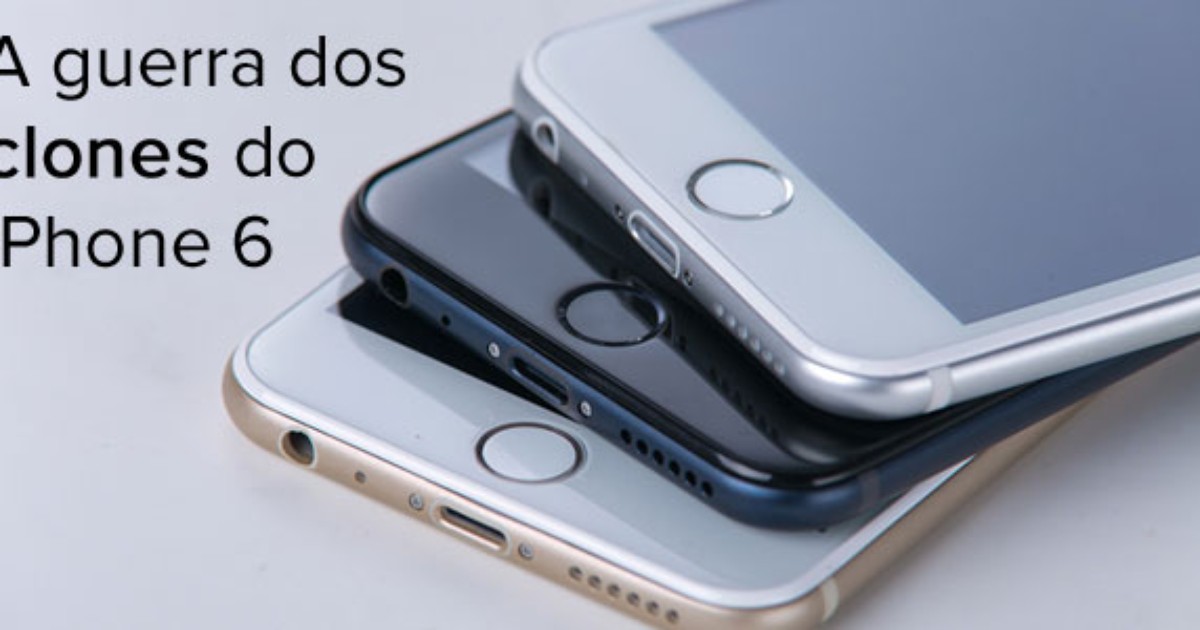 G1 - Clones do iPhone 6 têm visual Apple, rodam Android e custam 78% ...
