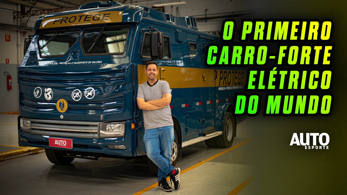 Vídeo: Primeiro carro-forte elétrico do mundo custou R$ 1 milhão e tem ...