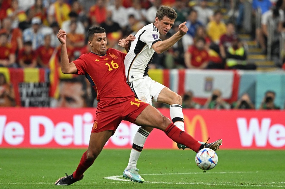Zagueiro da Espanha, Rodri aponta desespero da Alemanha e azar em gol ...