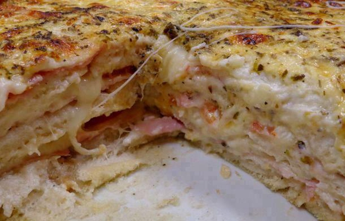 Sanduiche de forno | Pães e salgados | Receitas