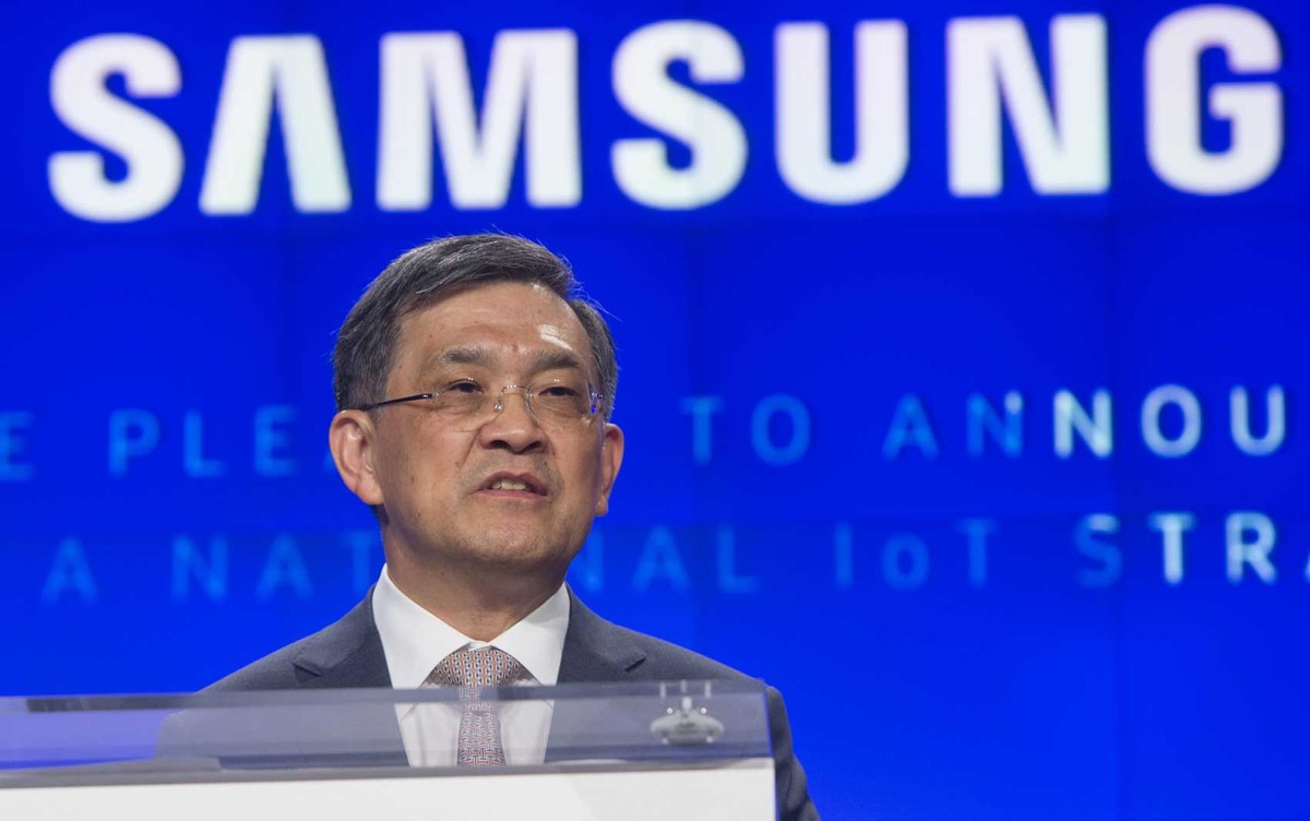 CEO e vice-presidente da Samsung Electronics deixará cargo em março ...