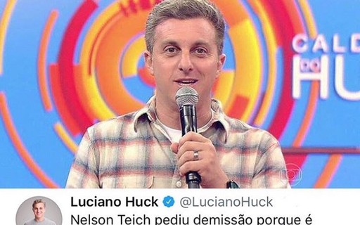 Luciano Huck se pronuncia após demissão de Nelson Teich - Vogue ...