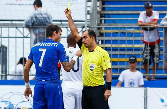 Ivo Alexandre será árbitro do mundial de beach soccer pela 2ª vez seguida