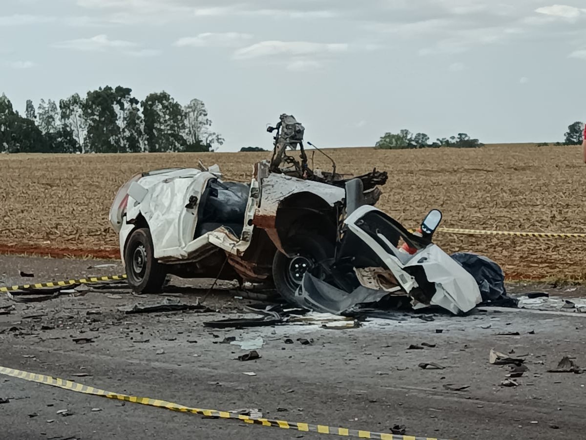 Motorista De 26 Anos Morre Após Batida Entre Carro E Caminhão Na Br 163