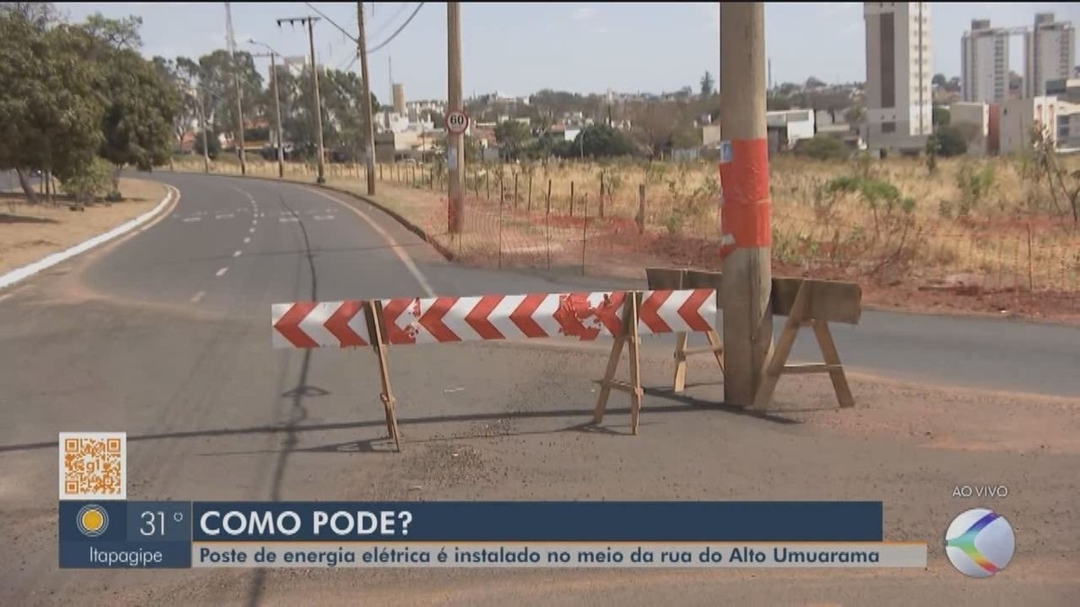Poste de energia no meio da rua vira piada nas redes sociais em ...