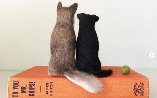Designer têxtil cria pets de lã quase reais - Casa e Jardim | Decoração