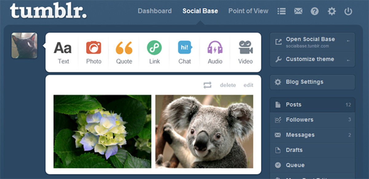 Como mudar o número de posts por página no Tumblr | Dicas e Tutoriais ...