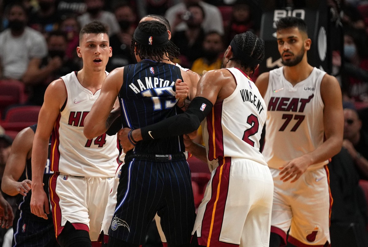 Miami Heat vence um Orlando Magic desfalcado de 12 jogadores | nba | ge
