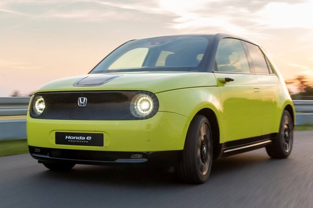 Elétrico Honda e tem 148 cv e é inspirado no Civic de primeira geração ...