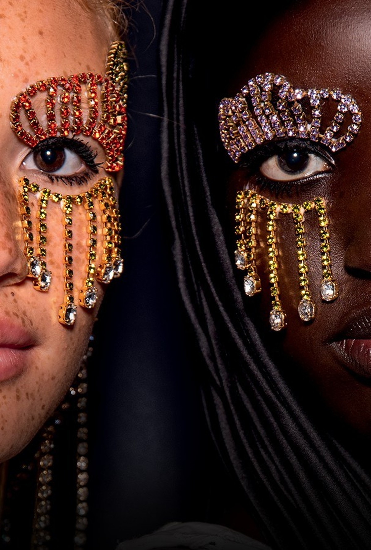 Strass: como usar as pedrinhas na maquiagem e nos cabelos | Maquiagem ...