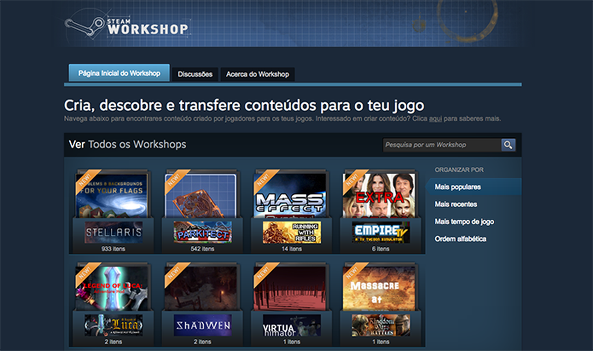 Como baixar MODs gratuitos com o Steam Workshop Downloader | Dicas e ...