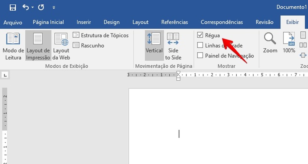 Como ativar e exibir as réguas vertical e horizontal no Microsoft Word ...