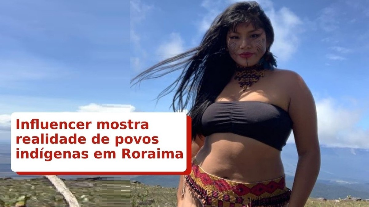 Miss Indígena E Influencer Jovem De Rr Faz Sucesso Com Conteúdo Sobre