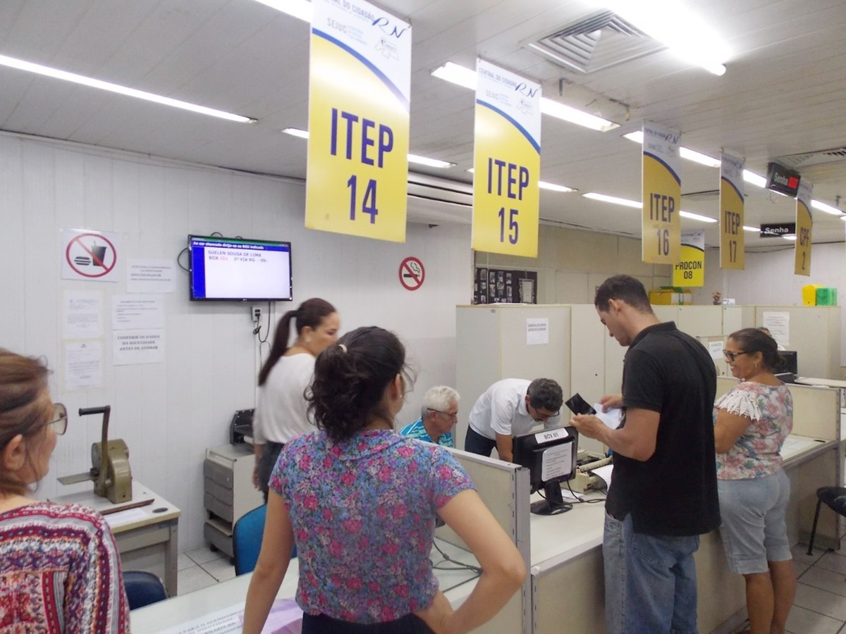 Itep amplia horário de atendimento para emissão de carteiras de identidade em Natal, Mossoró e ...
