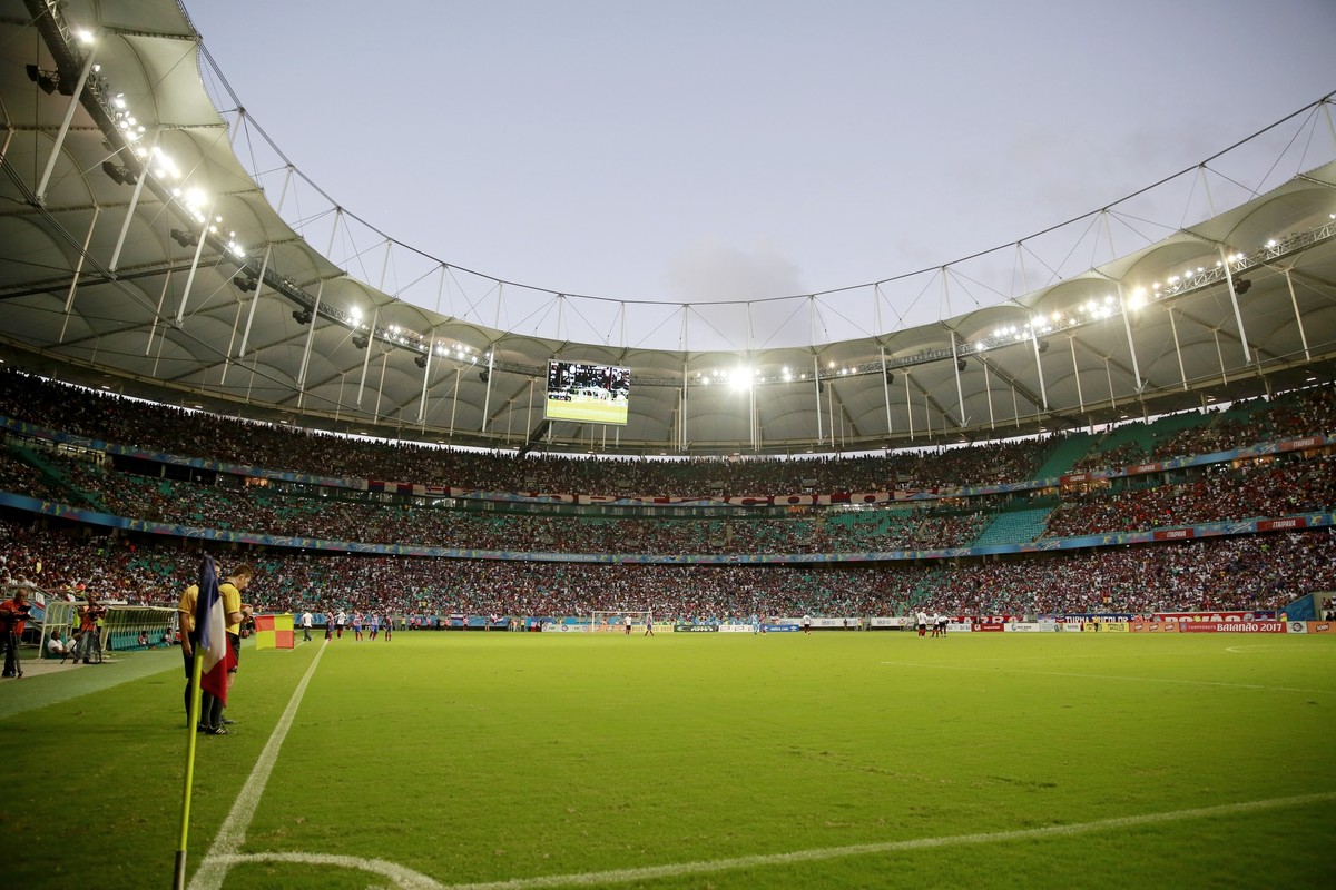 Com torcida única, Bahia faz promoção para setor de visitantes da Fonte ...