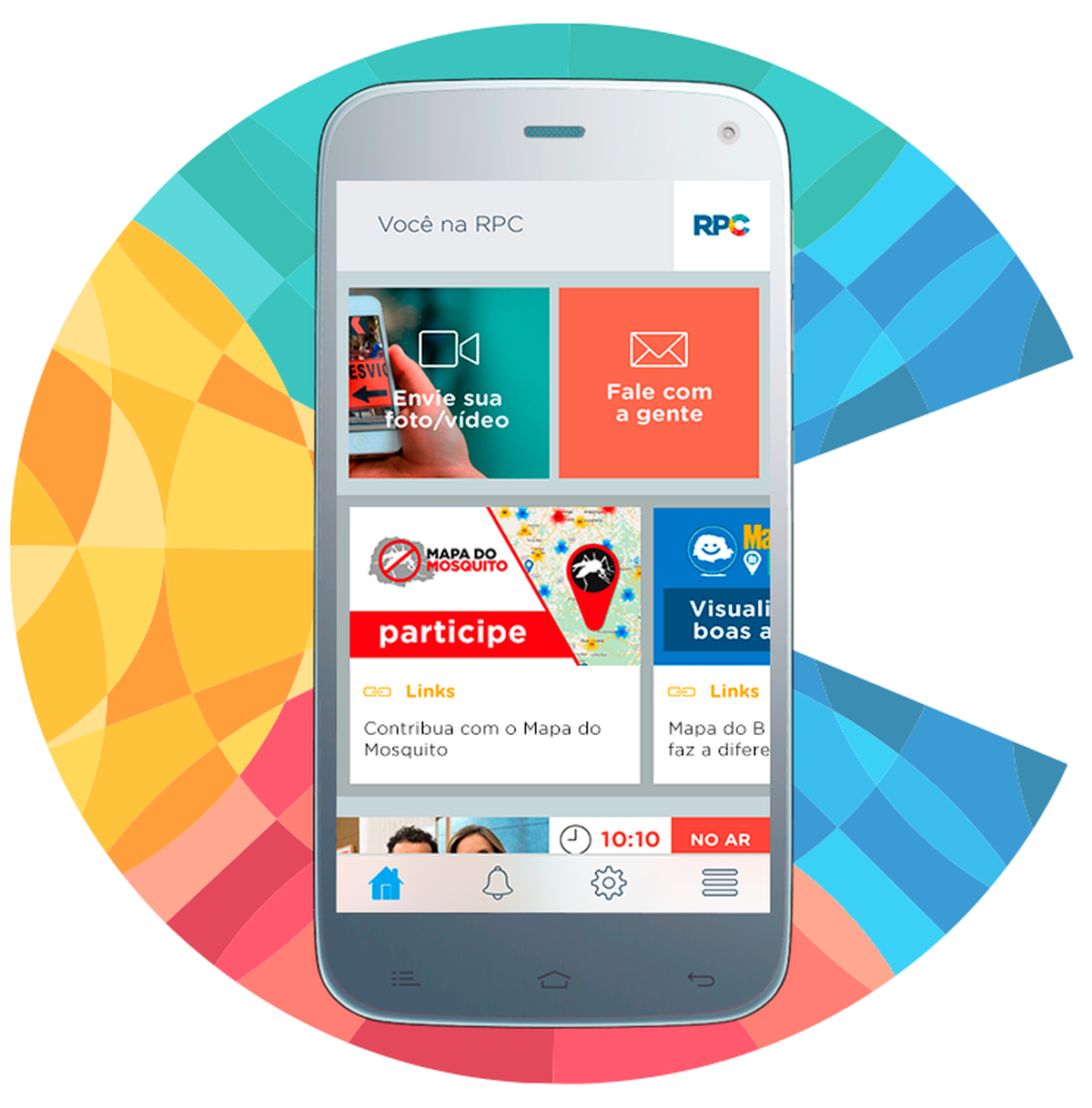 Aplicativo Você na RPC: envie perguntas e reclamações sobre atendimento ...