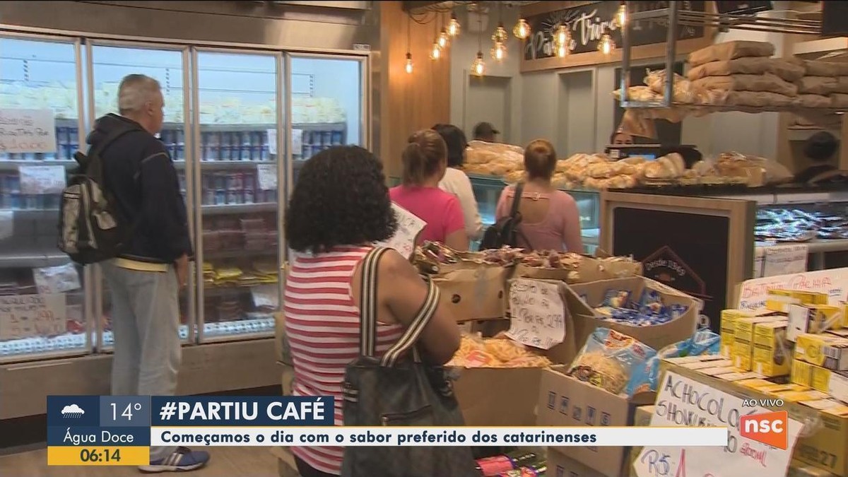 No #partiu café, Bom Dia SC vai a padaria do Centro da capital | NSC TV ...