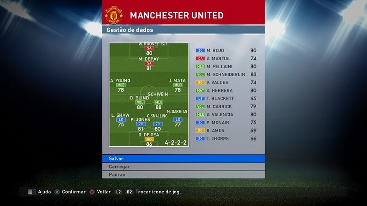 Como editar elencos, formações e estratégias do time em PES 2016 ...