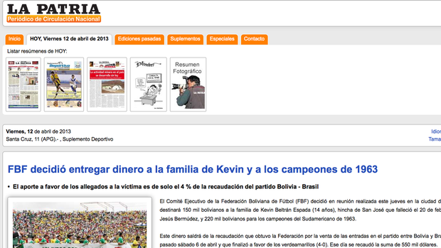 Família de Kevin receberá R$ 43 mil de jogo do Brasil que rendeu R$ 1 ...